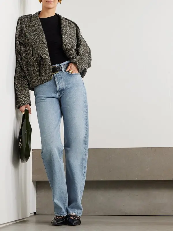 AGOLDE Kelly High-rise Straight-leg Jeans