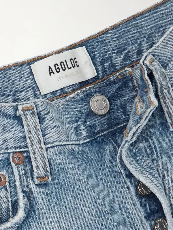 AGOLDE Kelly High-rise Straight-leg Jeans