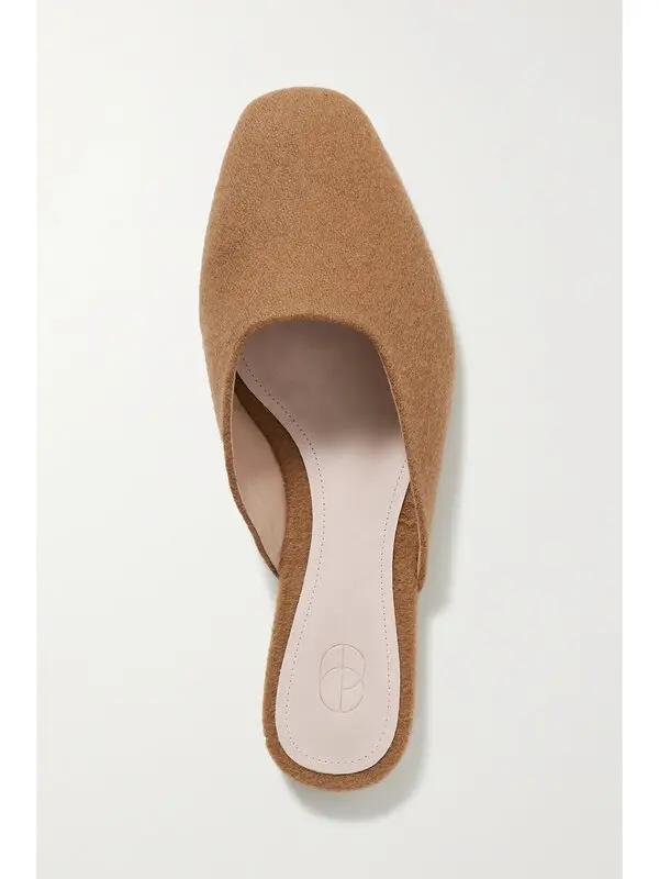 PORTE & PAIRE Felt Slippers