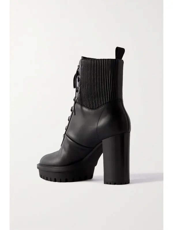 GIANVITO ROSSI Martis 70 Leather Ankle Boots