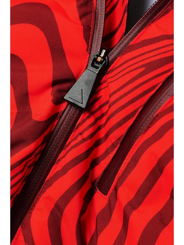 Aztech Mountain Minnie Nuke Hooded Printed Quilted Down Ski Jacket