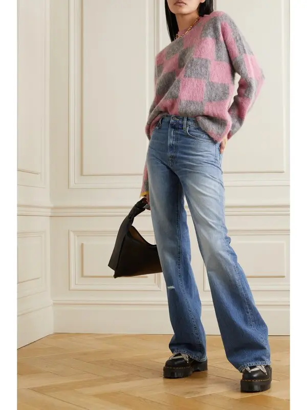 R13 Jane High-rise Wide-leg Jeans