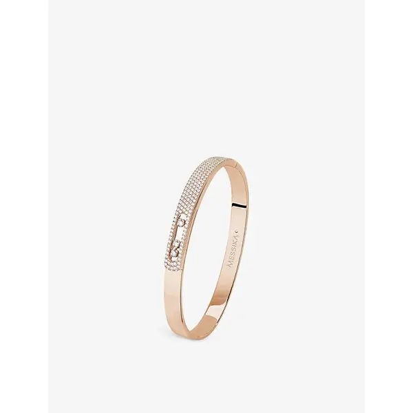 Messika Move Noa Diamond Bangle - Pink Gold
