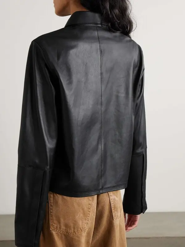 Our Legacy Auto Paneled Leather Jacket