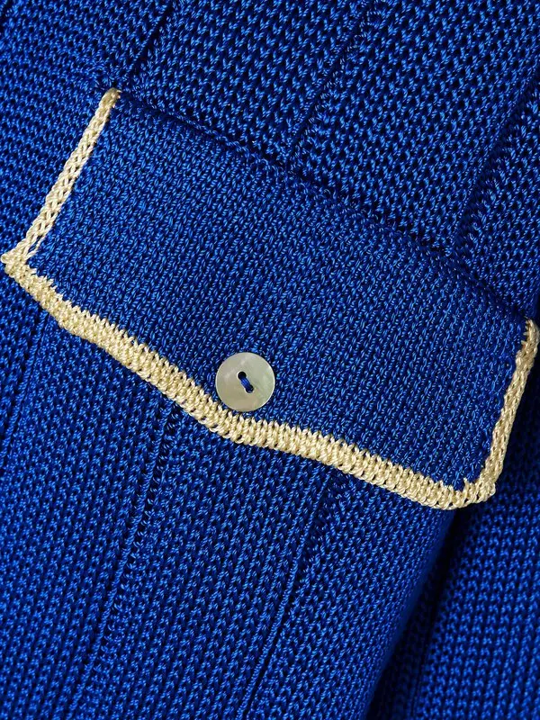 Calle Del Mar Ribbed-knit Shirt