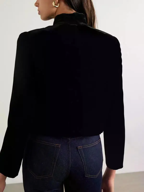 Loro Piana Stephanie Velvet Jacket