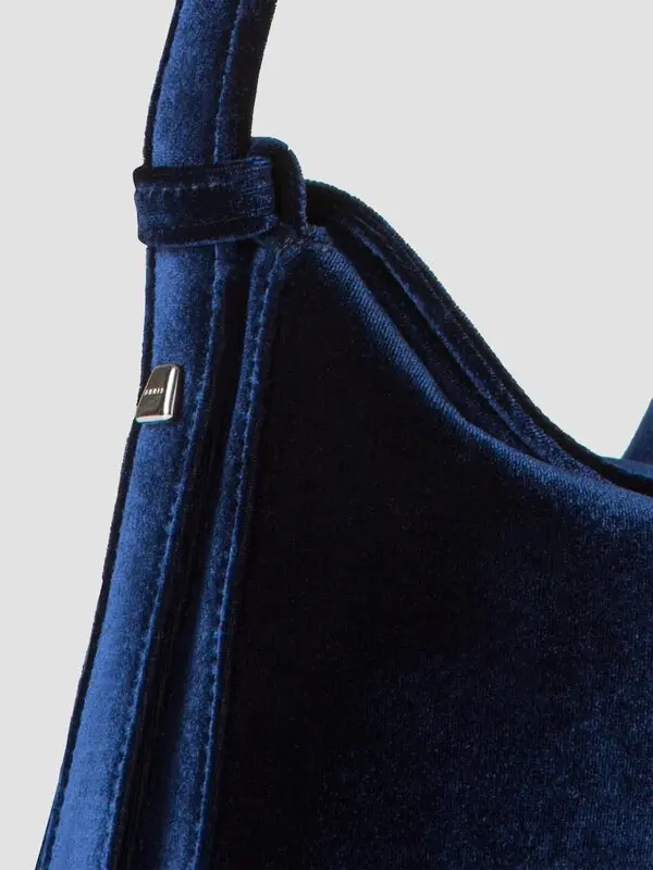 Akris Anna Mini Hobo Bag - Denim