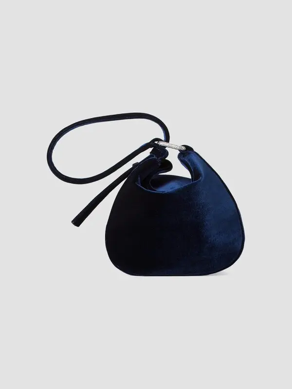 Akris Anna Mini Hobo Bag - Denim