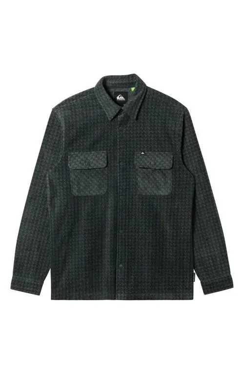 Quiksilver Surf Days Print Fleece Overshirt - Urban Chic Print