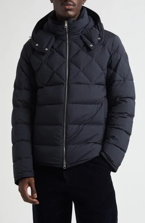 Moncler Cecaud Quilted Down Jacket - Navy