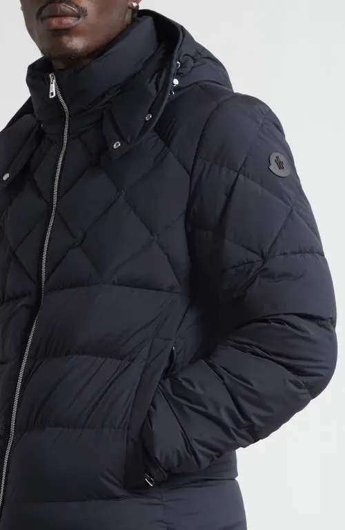 Moncler Cecaud Quilted Down Jacket - Navy