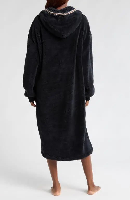 UGG Long Fleece Hoodie - Blk