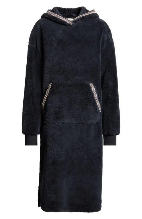 UGG Long Fleece Hoodie - Blk