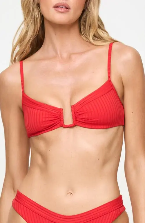 L*Space Peyton Bikini Top - Flame