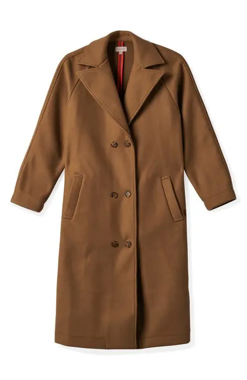 Brixton Lennox Double Breasted Felt Coat