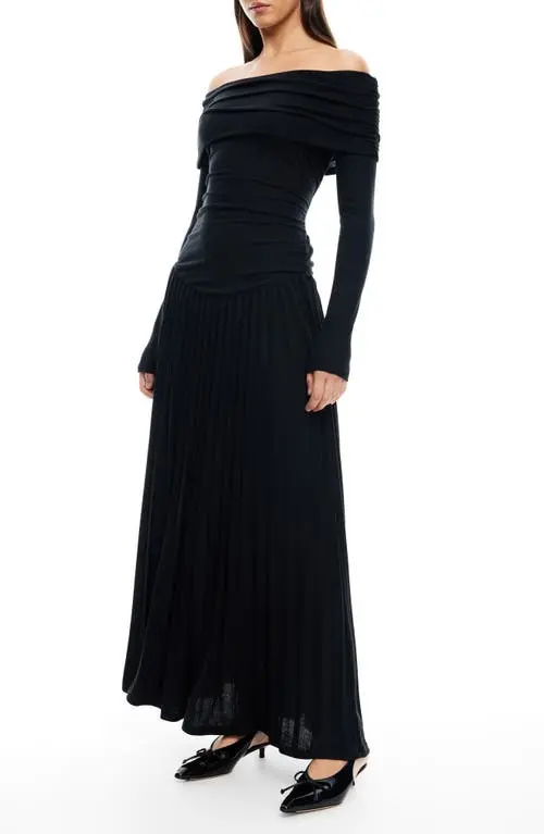 Lioness Field Of Dreams Maxi Dress In Onyx - 45% Off | Editorialist