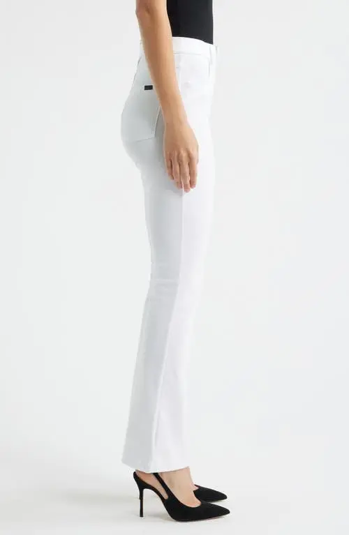 Hue Baby Bootcut Denim Leggings - White