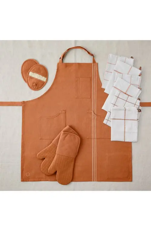 Five Two By Food52 Essential Set Of 4 Flour Sack Kitchen Towels