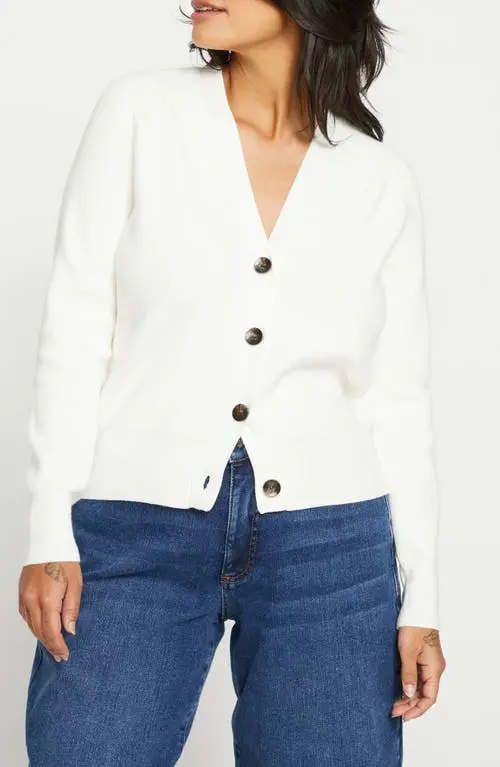 Universal Standard Ribbed Cardigan - Cream