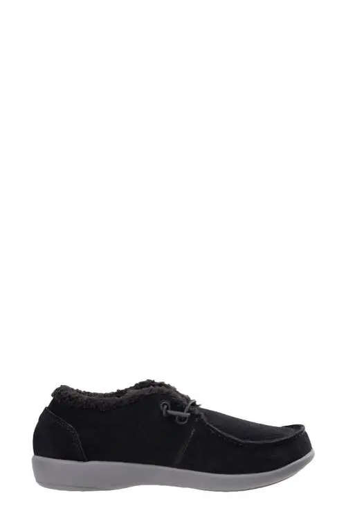 REVITALIGN Siesta Faux-fur Lined Shoe - Black