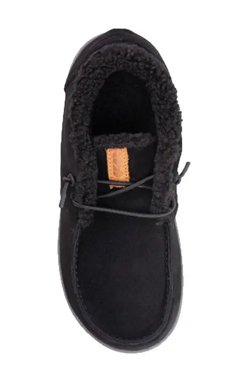 REVITALIGN Siesta Faux-fur Lined Shoe - Black