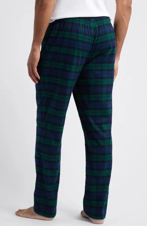 Vineyard Vines Holiday Print Flannel Lounge Pants - Charleston Green