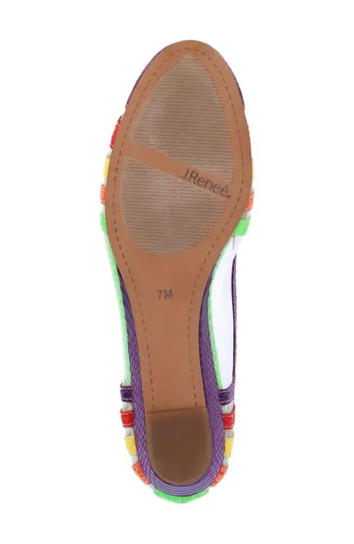 J. Reneé Melodee Wedge Pump - Bright Multi