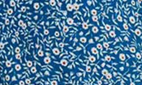 Princess Polly Georgia Floral Print Minidress - Blue | Editorialist