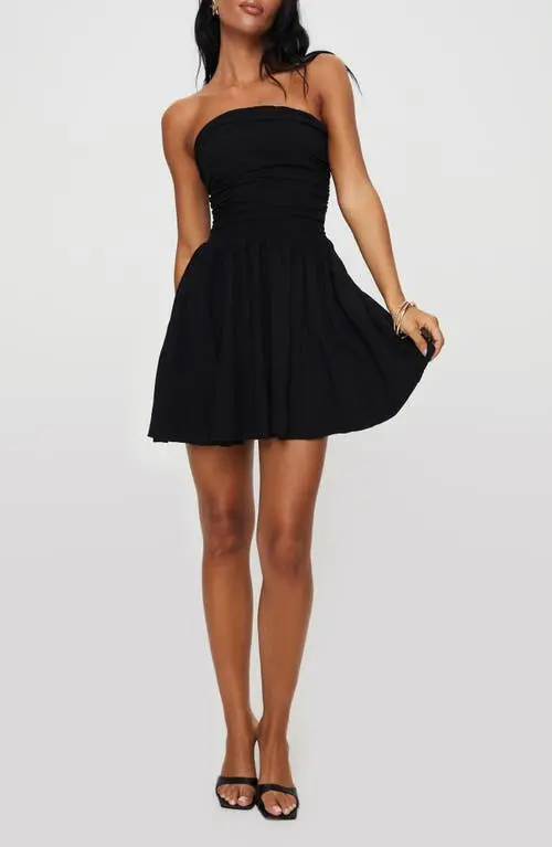 Princess Polly Rashida Mini Dress - Black