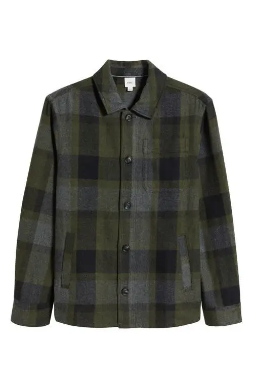 BRAX Santiago Button-up Overshirt - Olive