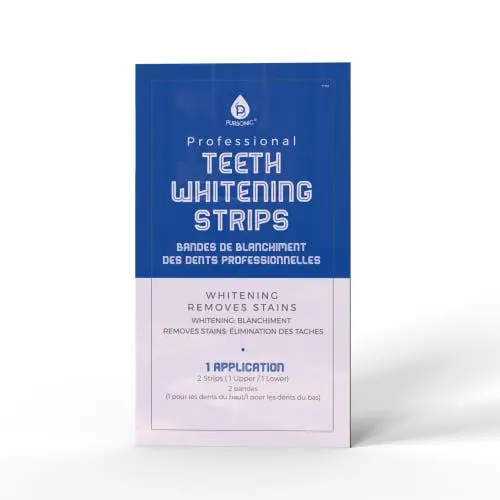 PURSONIC Professional Teeth Whitening Strips - Blue