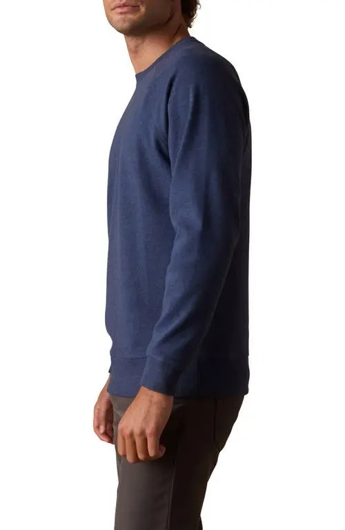 THE NORMAL BRAND Puremeso Everyday Crewneck Sweatshirt - Indigo Blue