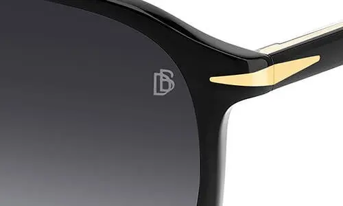 DB EYEWEAR BY DAVID BECKHAM 58mm Aviator Sunglasses