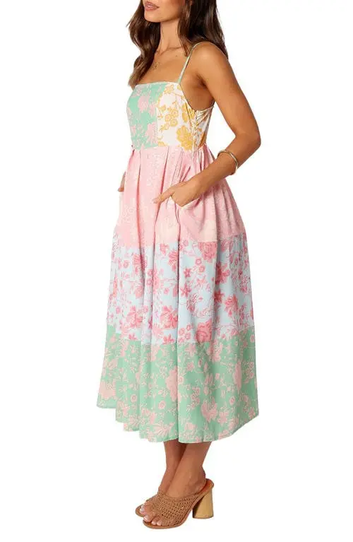 PETAL & PUP Shelby Floral Midi Sundress