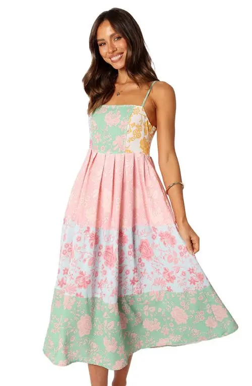 PETAL & PUP Shelby Floral Midi Sundress