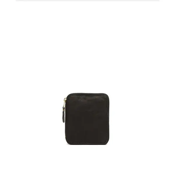 Comme Des Garçons W Ed Leather Wallet - Black