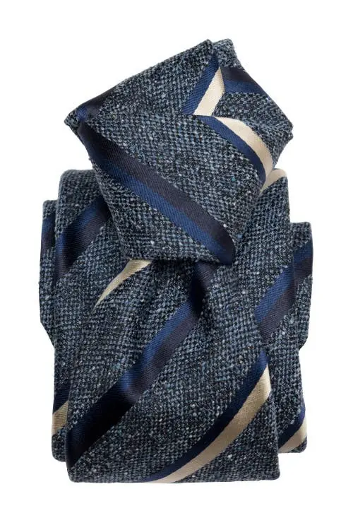 ELIZABETTA Velletri Extra Long Silk Jacquard Tie