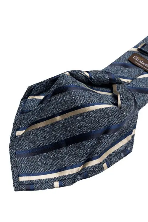 ELIZABETTA Velletri Extra Long Silk Jacquard Tie