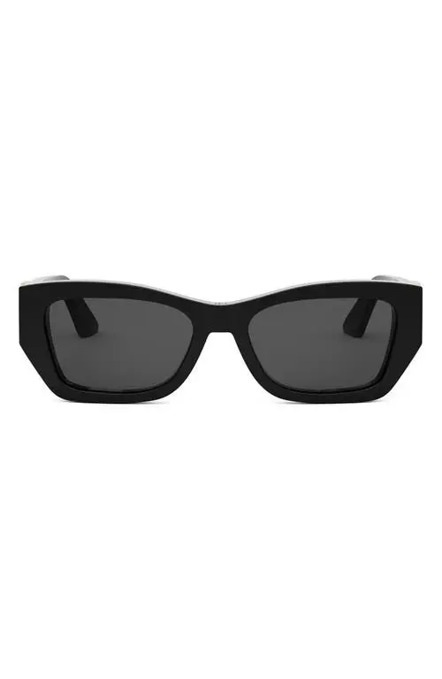 Dior Miss S1i Sunglasses - Shiny Black / Smoke