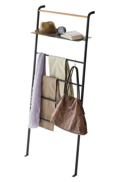 YAMAZAKI Leaning Storage Ladder