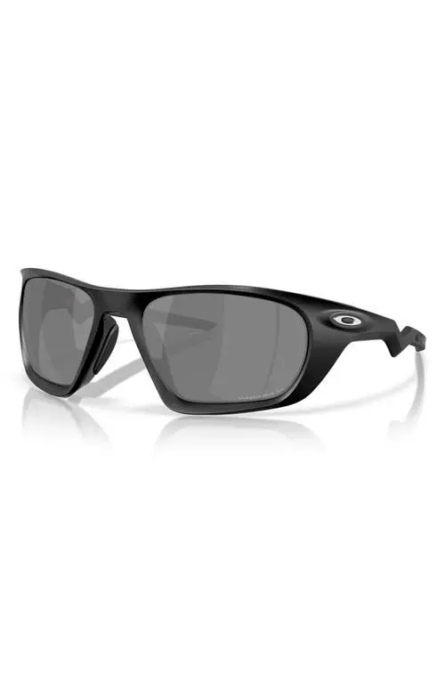 Oakley Lateralis Rectangular Sunglasses - Matte Black