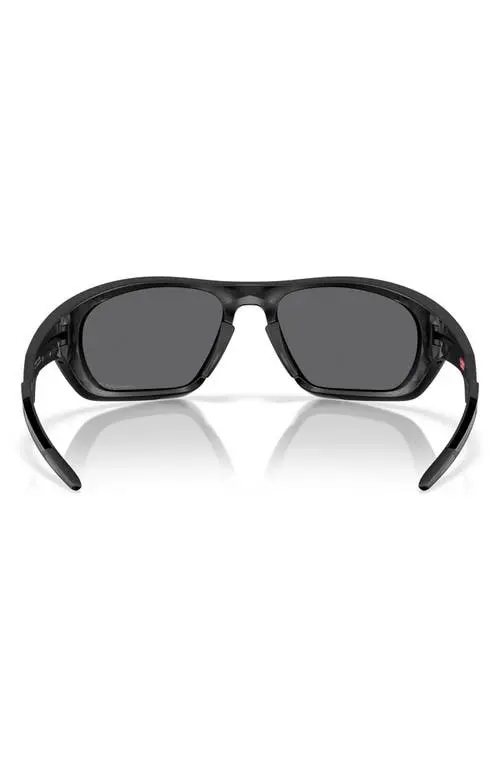 Oakley Lateralis Rectangular Sunglasses - Matte Black
