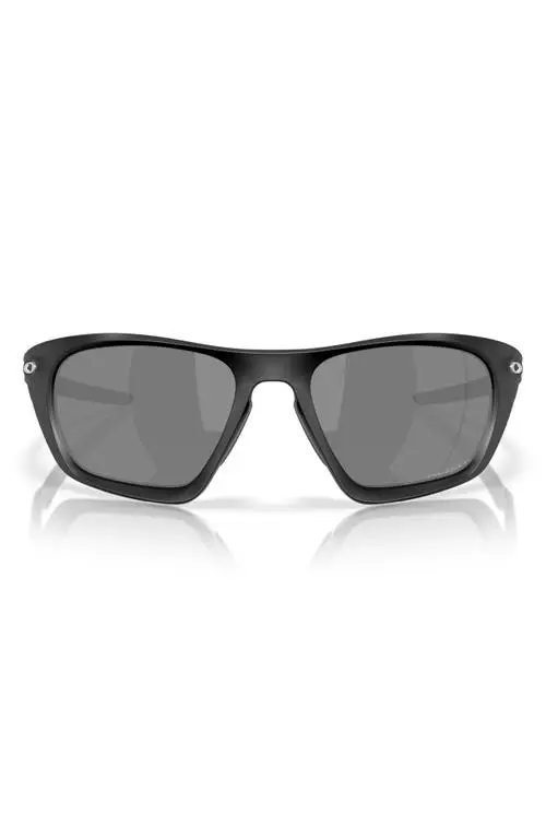 Oakley Lateralis Rectangular Sunglasses - Matte Black