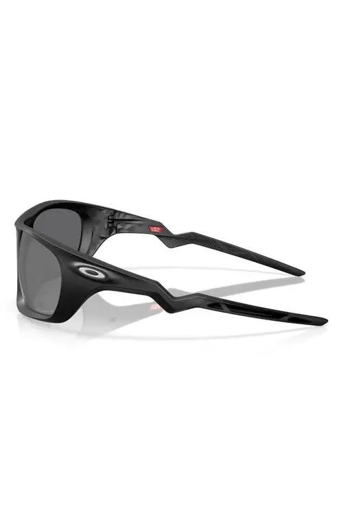 Oakley Lateralis Rectangular Sunglasses - Matte Black
