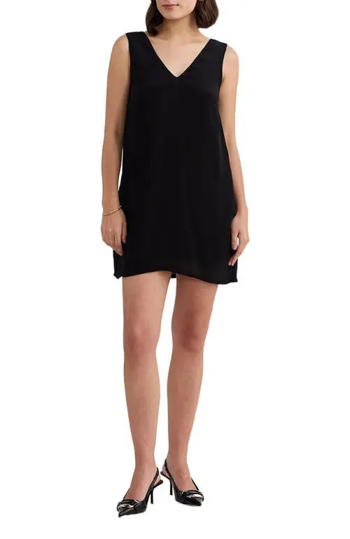 REISTOR Midnight Muse V-neck Short Dress