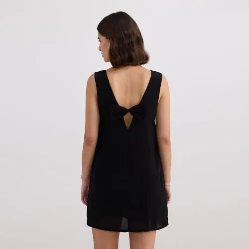 REISTOR Midnight Muse V-neck Short Dress