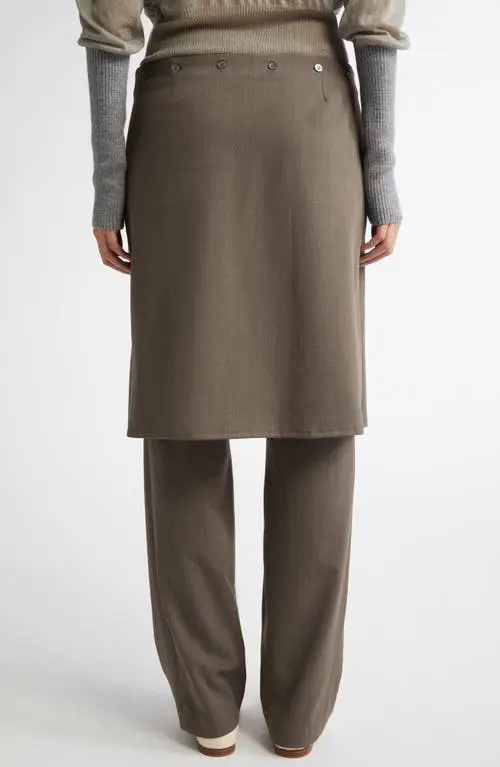 Paloma Wool Lander Straight Leg Pants With Skirt