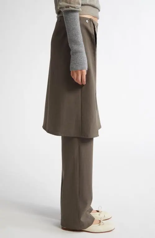 Paloma Wool Lander Straight Leg Pants With Skirt