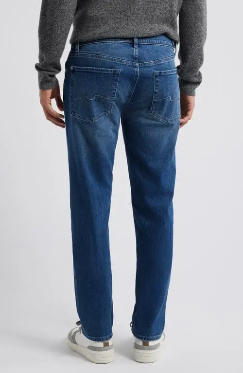 7 For All Mankind The Straight Stretch Cotton Jeans