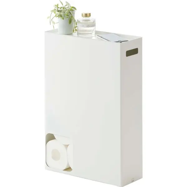 YAMAZAKI Toilet Paper Stocker - White
